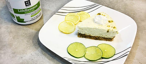 Lemon-Lime No-Bake Cheesecake – Pure Essence Labs