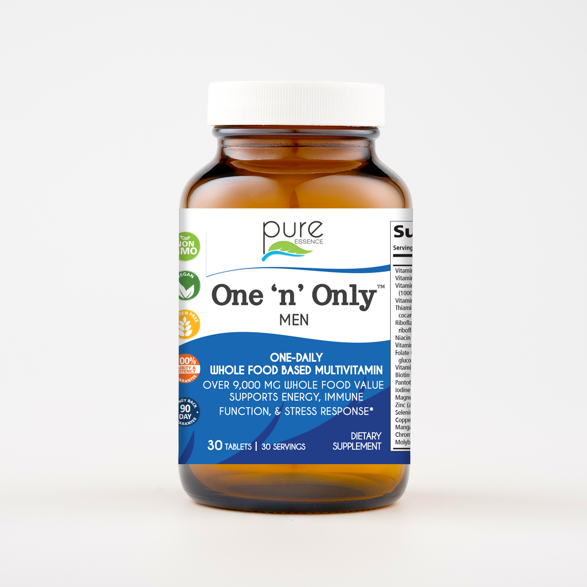 One 'n' Only™ Men - One Tablet a Day Multivitamin w/ Superfoods – Pure ...