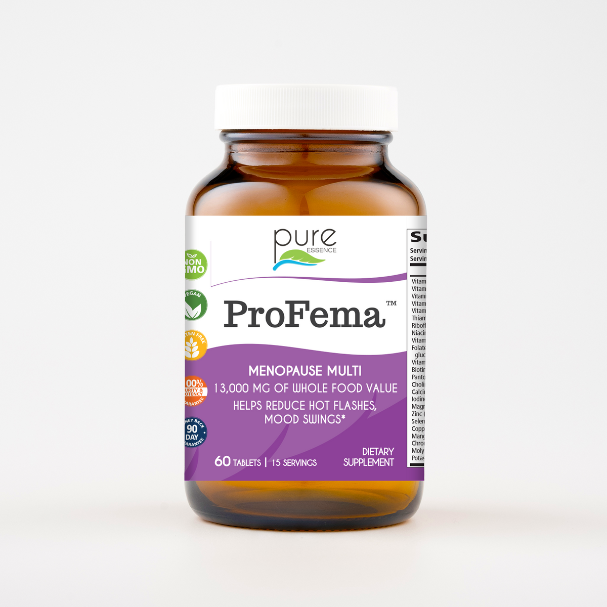 ProFema™ - Natural Menopause Multivitamin for Hot Flashes, Mood Swings ...