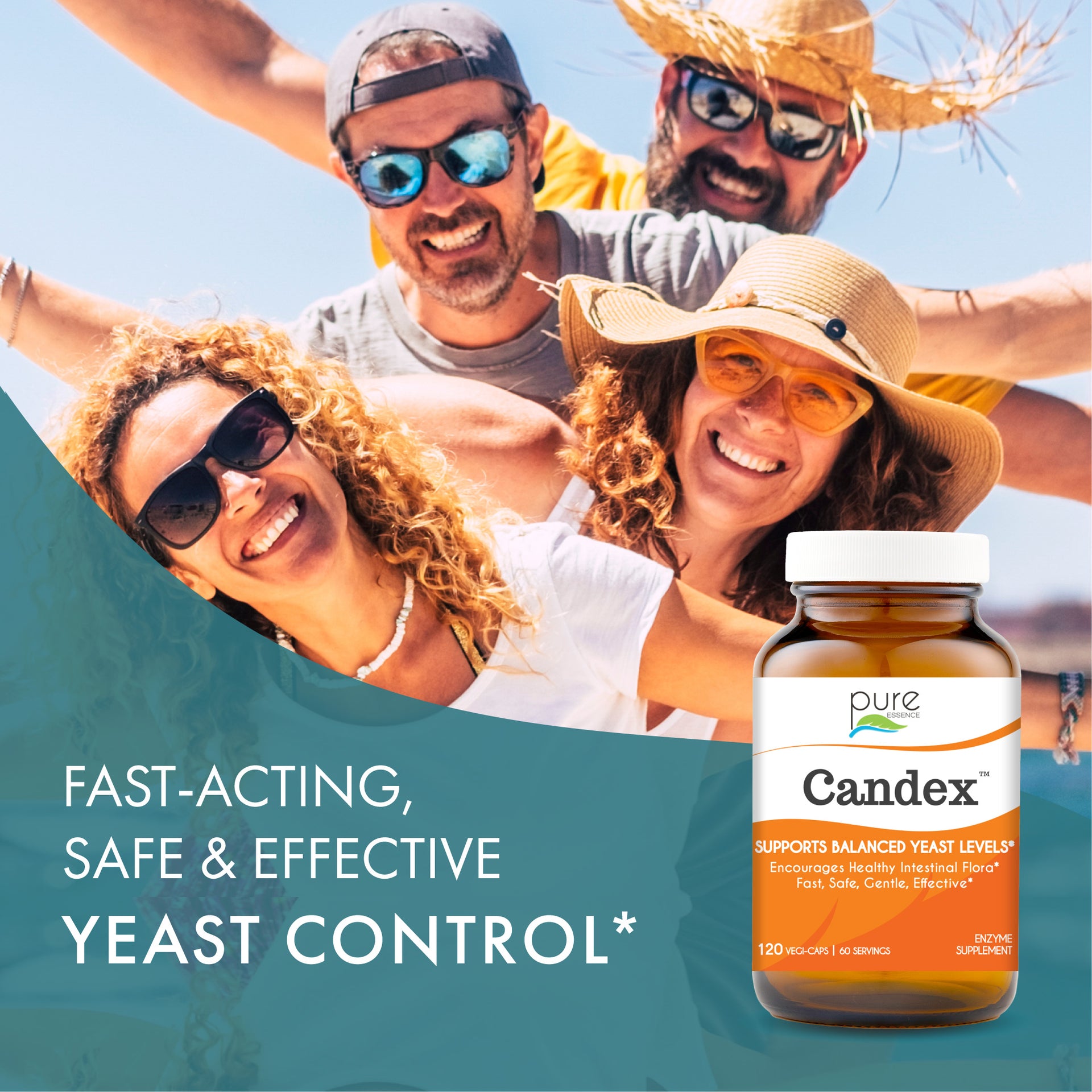 Candex™ - Enzyme Supplement for Candida Yeast – Pure Essence Labs