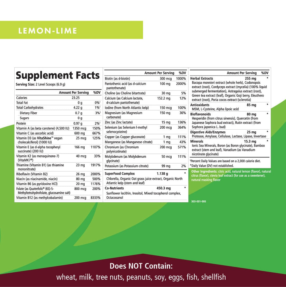 LifeEssence™ Powder - Multivitamin Drink Mix for Complete Nutrition ...