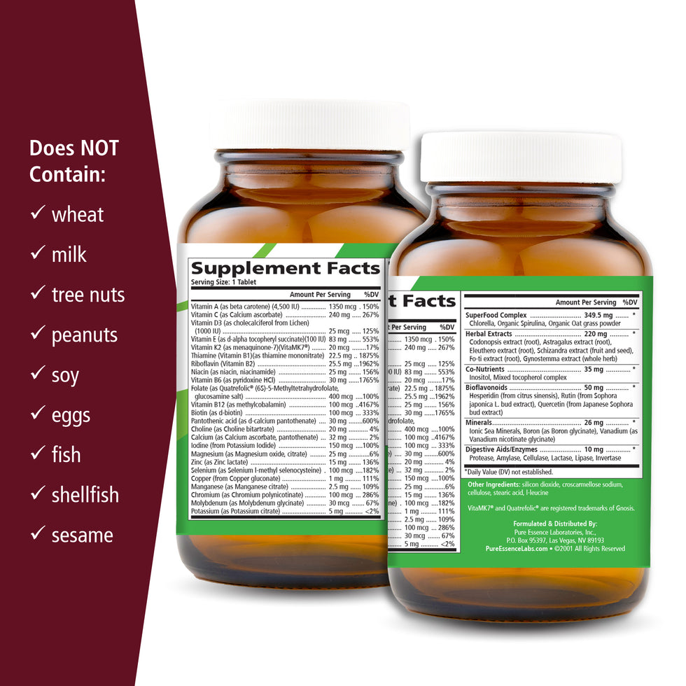 One 'n' Only™ - One Tablet a Day Multivitamin w/ Superfoods and Herbs ...