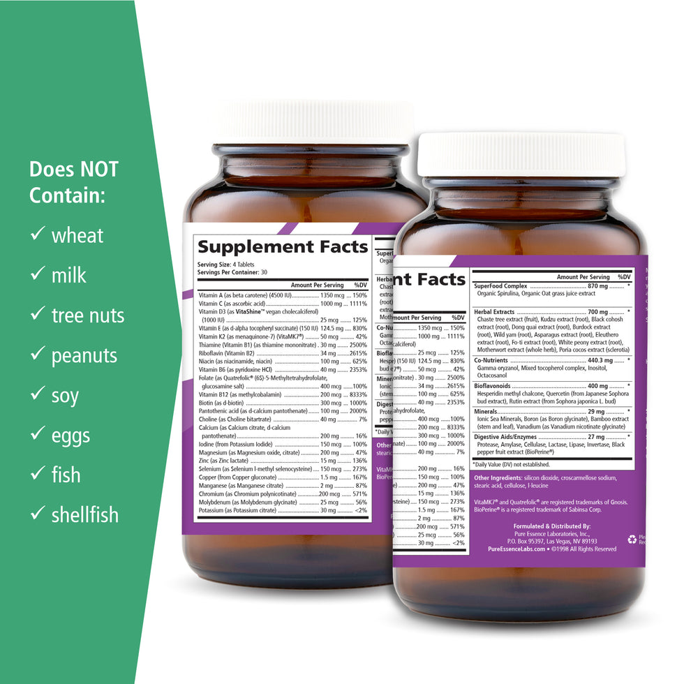 ProFema™ - Natural Menopause Multivitamin for Hot Flashes, Mood Swings ...