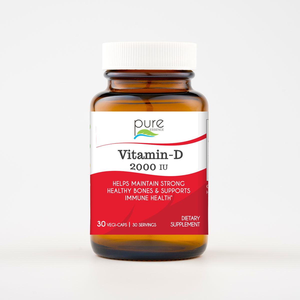 Vitamin-D 2000 IU Supplement – Pure Essence Labs