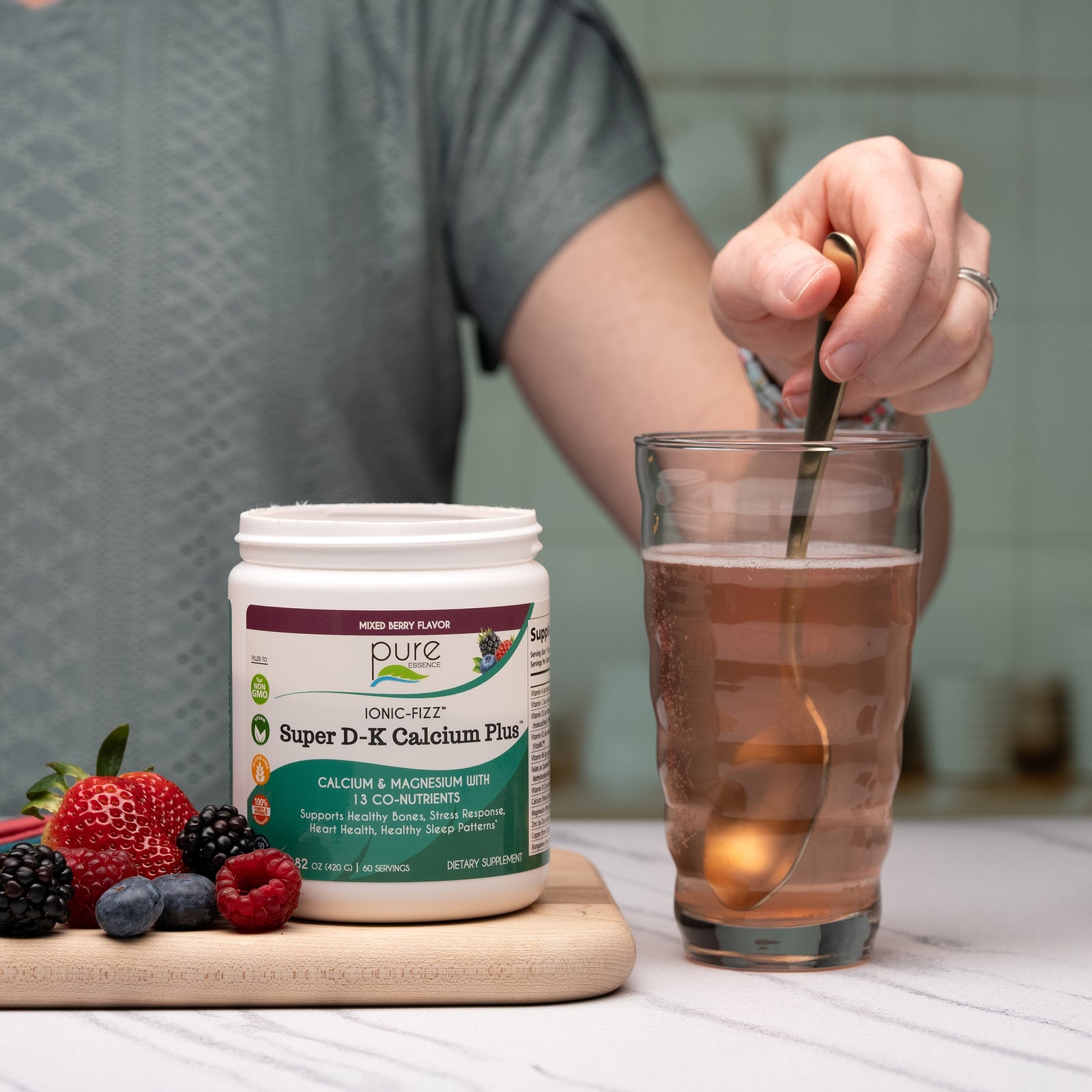 Ionic-Fizz™ Super D-K Calcium Plus™ - Extra Bone Care Supplement – Pure ...