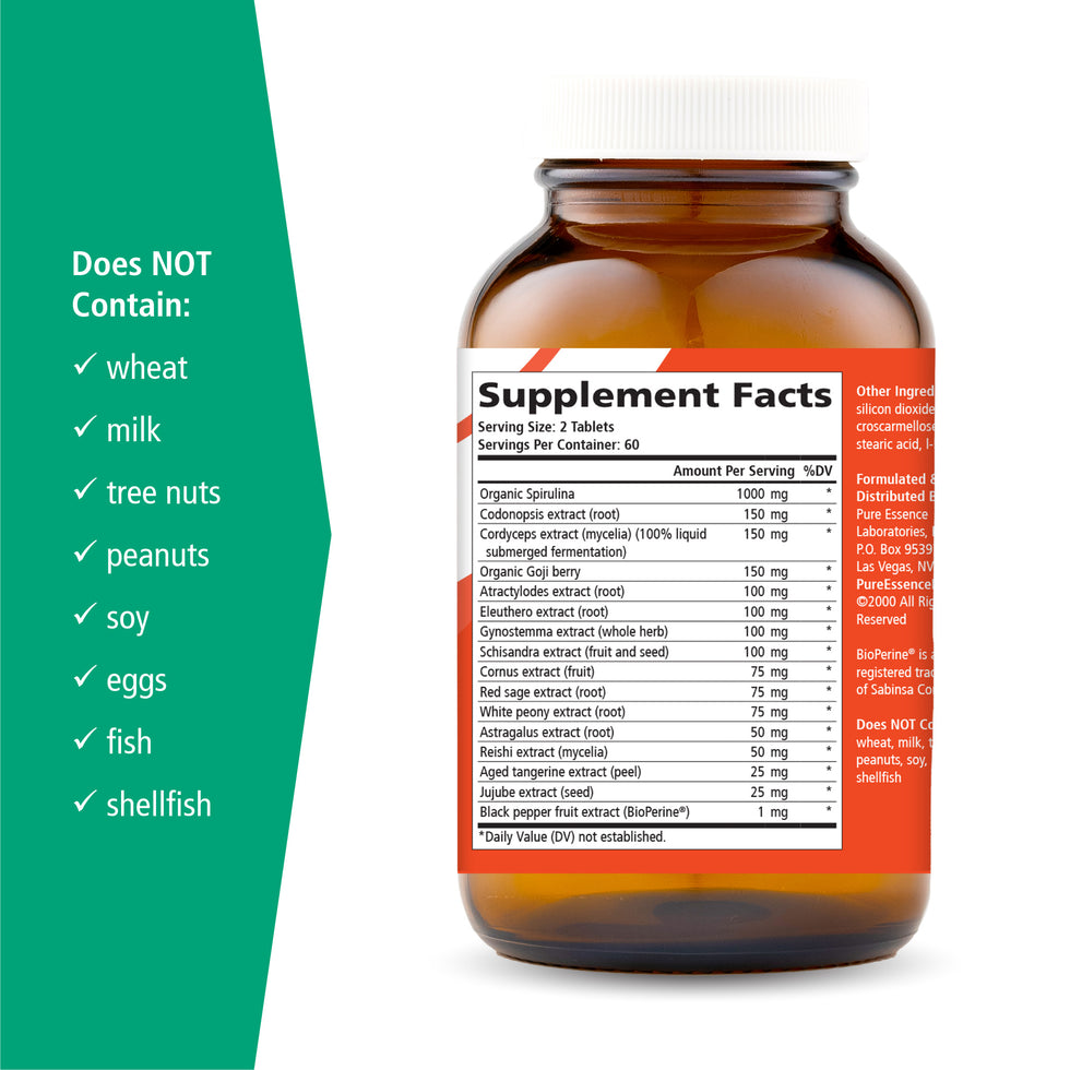 Natural Energy Boost Supplements | Caffeine-Free – Pure Essence Labs