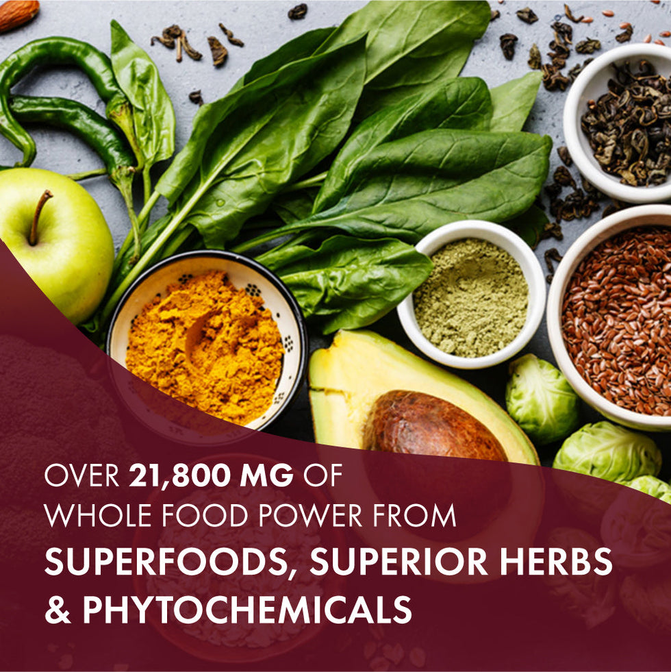 LifeEssence™ - Natural Multivitamin w/ Superfoods, Herbs and Minerals ...